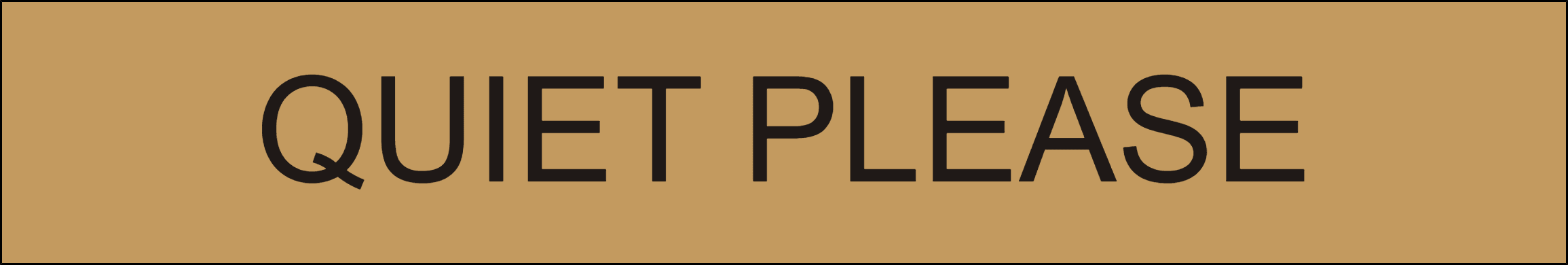 Door Sign - Quiet Please – Lamacoids Town